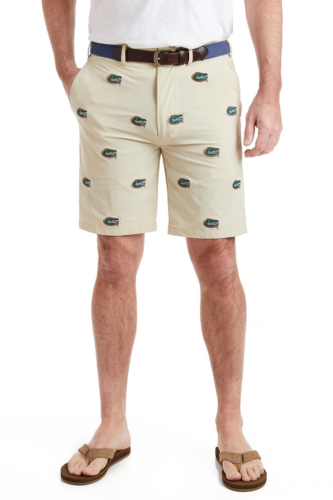 Mens Collegiate ACKformance Short Khaki with UF – Castaway Nantucket Island